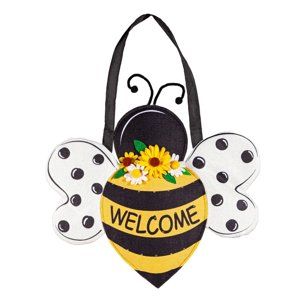 Summer Home Sweet Home Bee Lighted Door Decoration