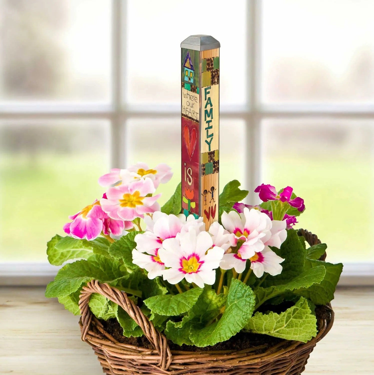 Art Poles - 10 Inches Tall Mini Garden Posts