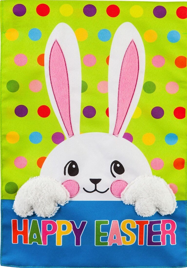 Easter Banners Decorative House Flags 2 Sided | Heartland Flags