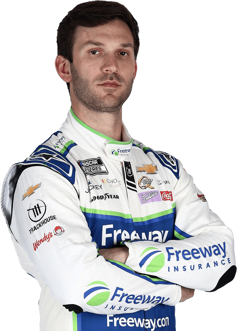 Daniel Suarez Flags NASCAR
