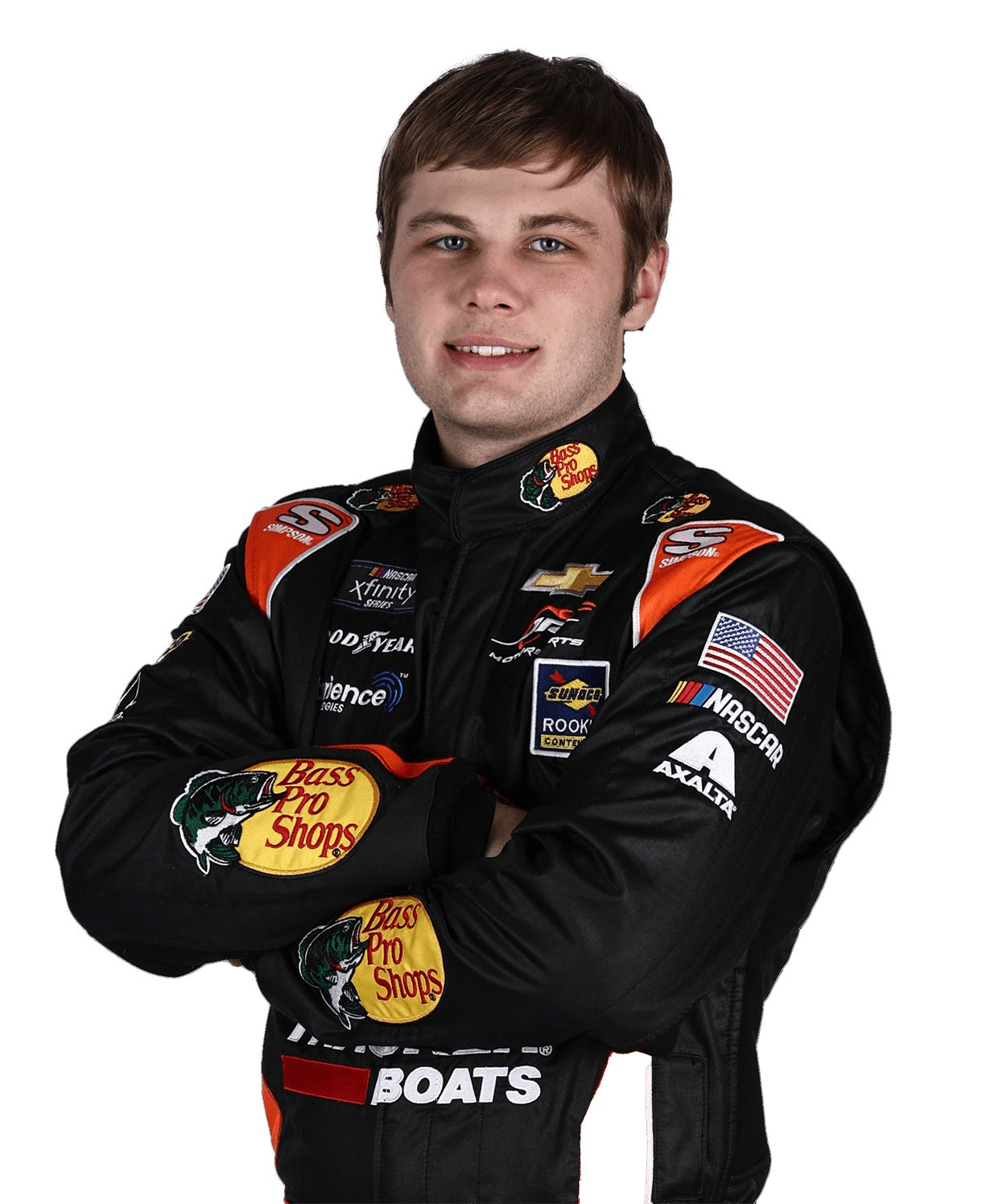Carson Kvapil NASCAR Flags