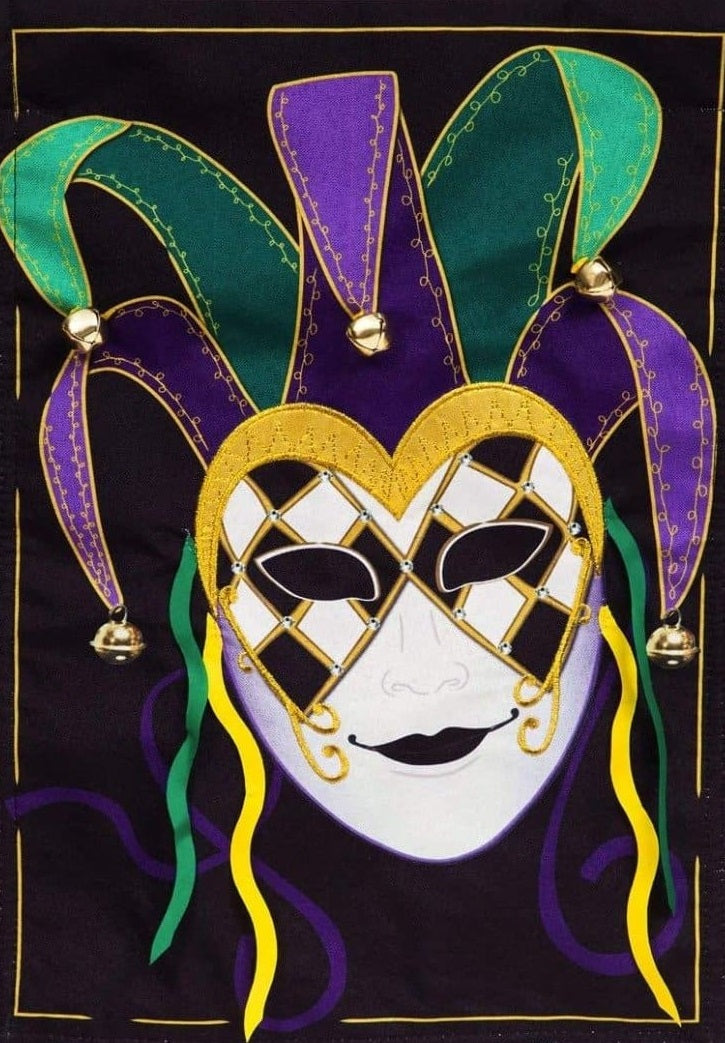 Mardi Gras Garden Flags Decorative | Heartland Flags