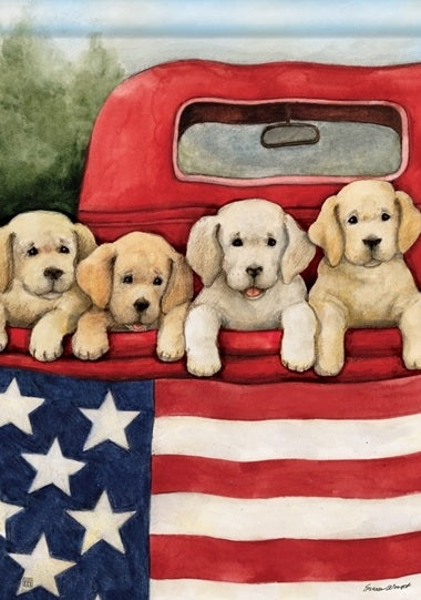 Patriotic Decorative House Banners Flags - Heartland Flags
