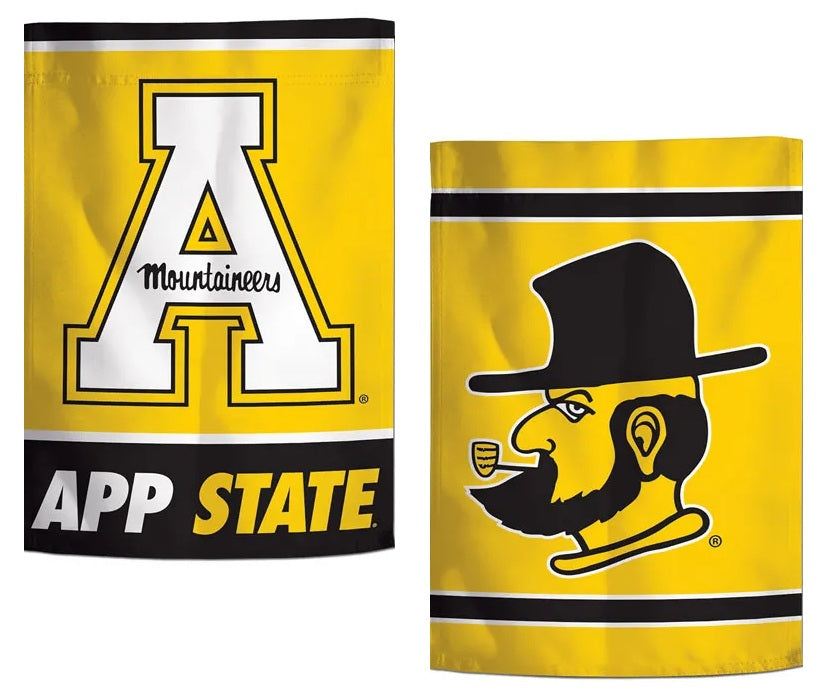 Appalachian State Garden Flag 2 Sided Mountaineers