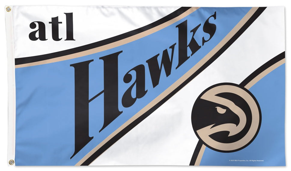 Atlanta Hawks City Edition Flag 3x5 NBA 2025
