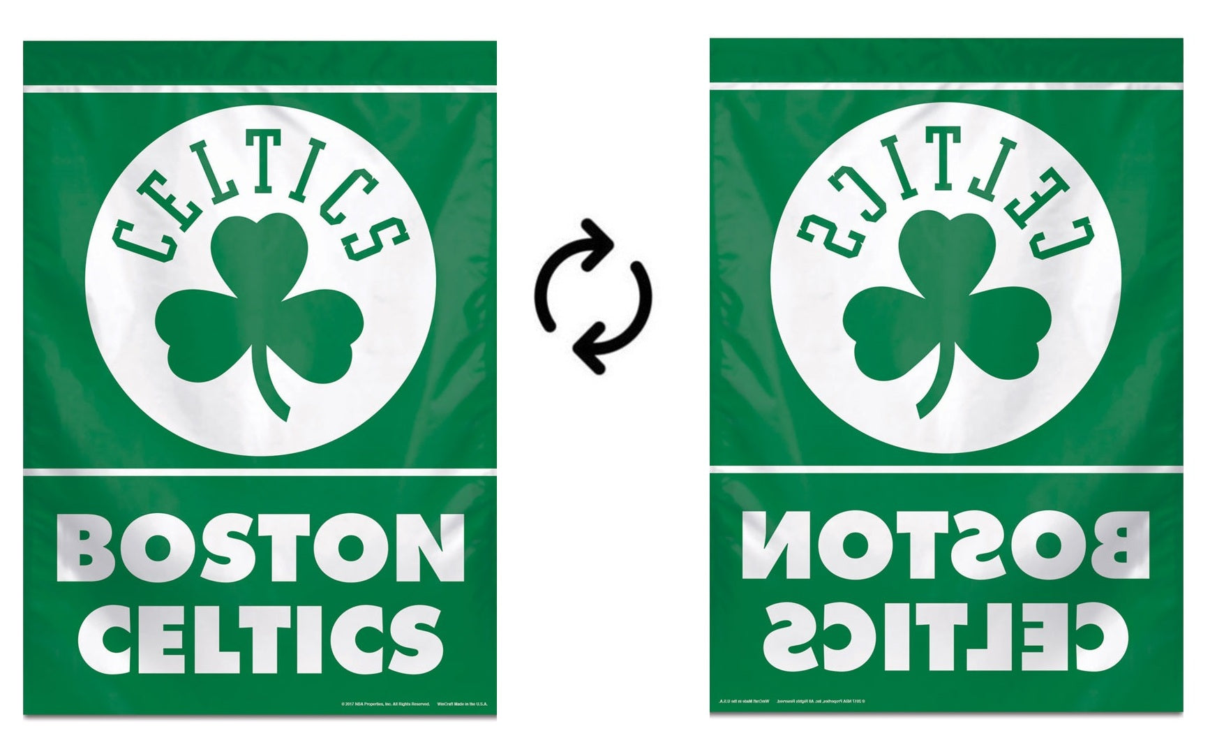 Boston Celtics Banner Vertical Flag NBA