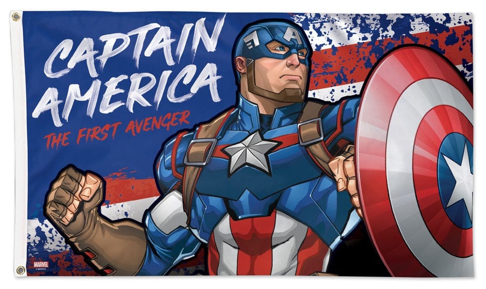 Captain America Flag 3x5 The First Avenger
