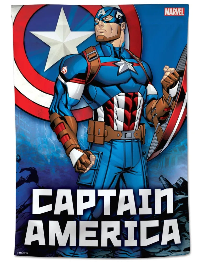 Captain America Flag Marvel Avengers Banner