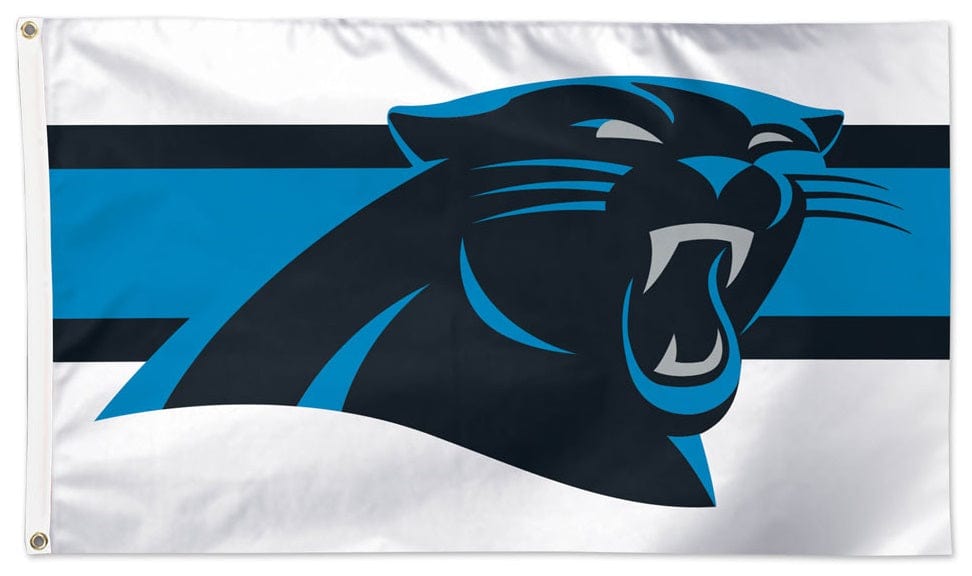 Carolina Panthers Flag 3x5 Away Stripe NFL