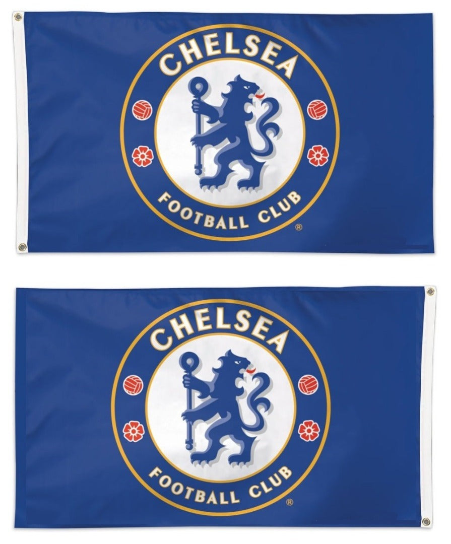 Chelsea Football Club 2 Sided 3x5 Flag - Free Shipping