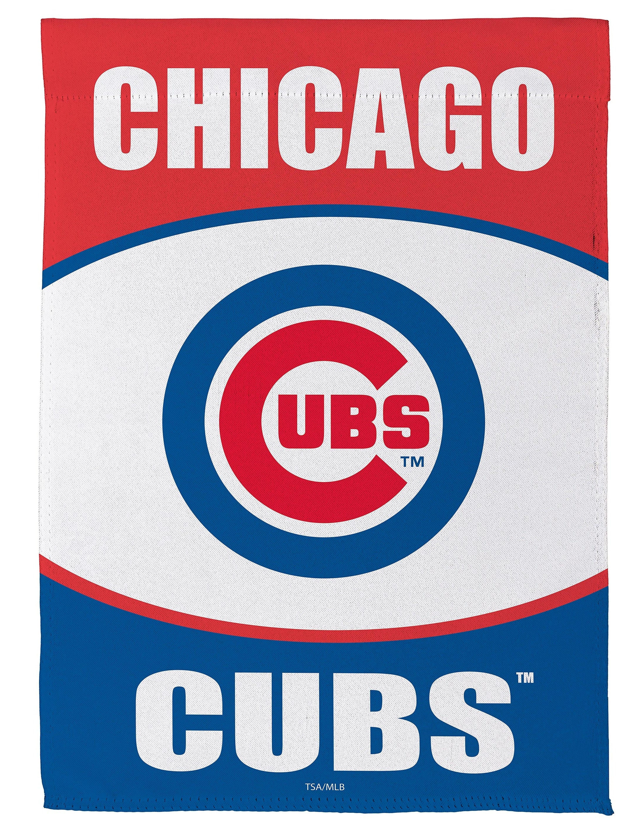 Chicago Cubs 2 Sided MLB Garden Flag