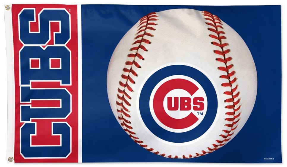 Chicago Cubs Flag 3x5 Baseball Logo MLB