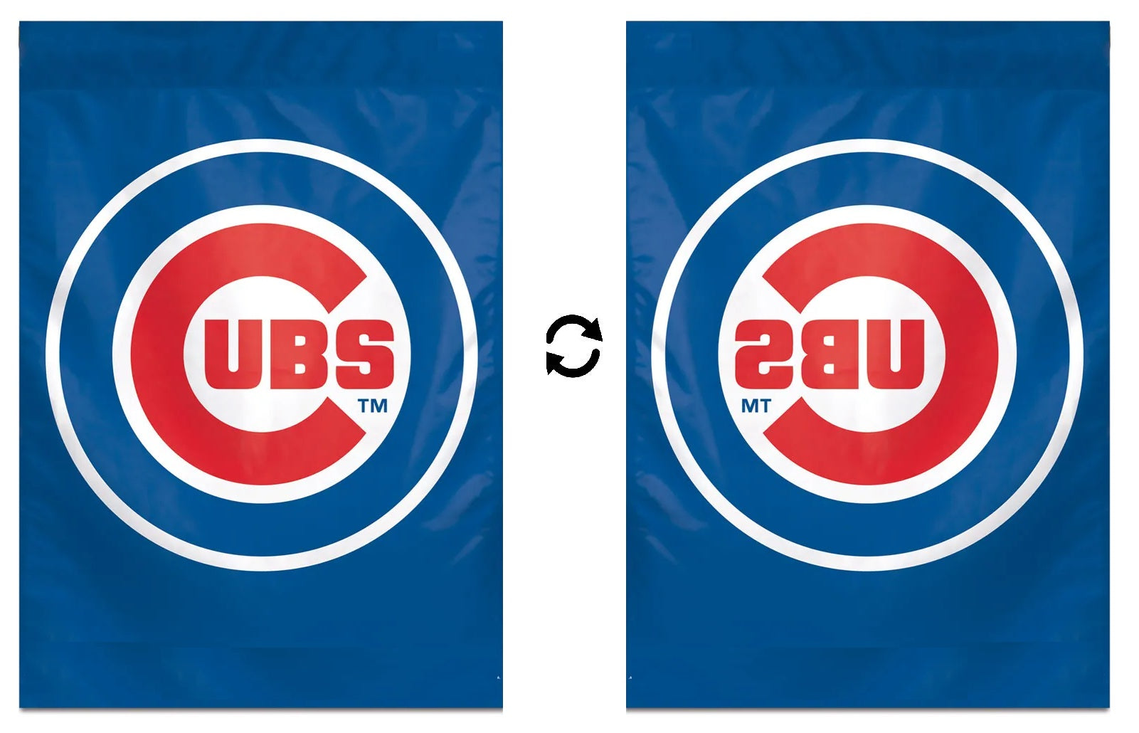 Chicago Cubs Primary Logo MLB Banner
