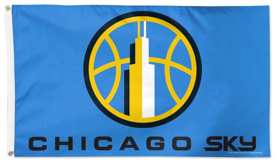 Chicago Sky Flag 3x5 WNBA