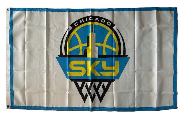 Chicago Sky Flag 3x5 Logo WNBA