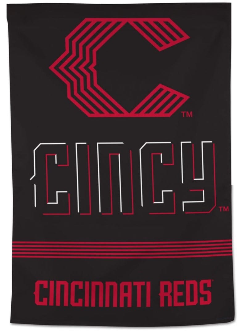 Cincinnati Reds Banner City Connect House Flag MLB