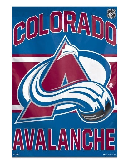 Colorado Avalanche Banner Vertical NHL Flag