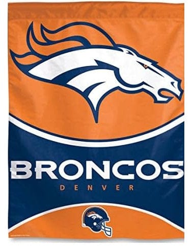 Denver Broncos Banner Vertical House Flag NFL