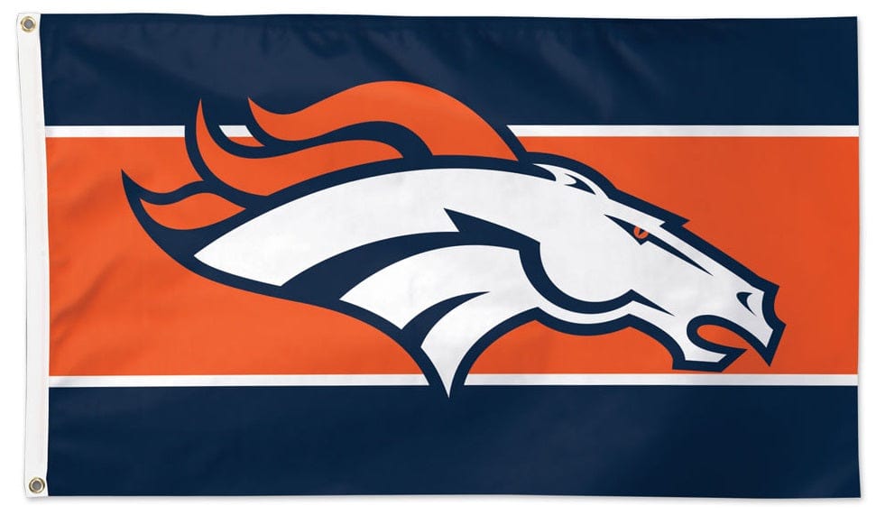 Denver Broncos Flag 3x5 Home Stripe