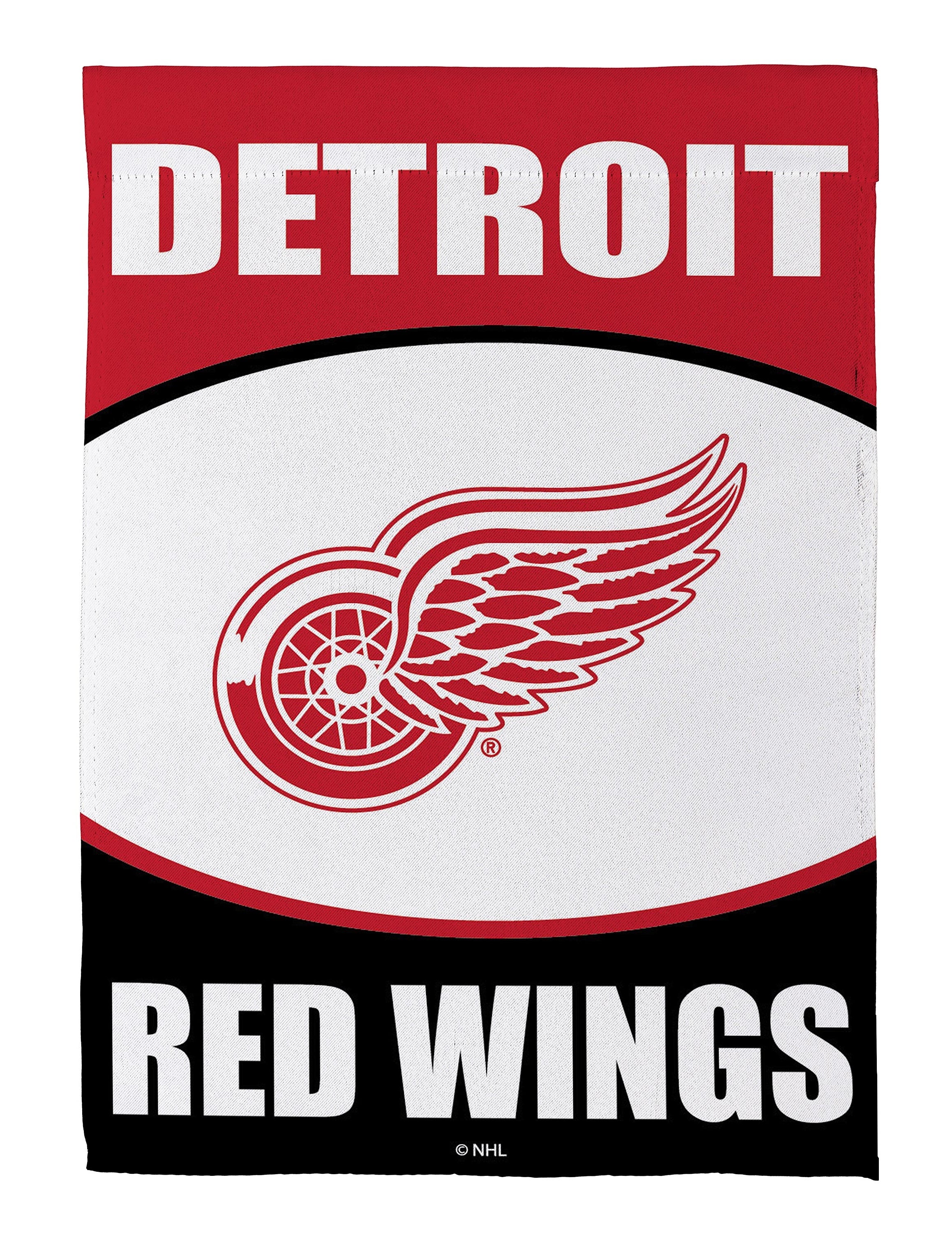 Detroit Red Wings 2 Sided NHL Garden Flag