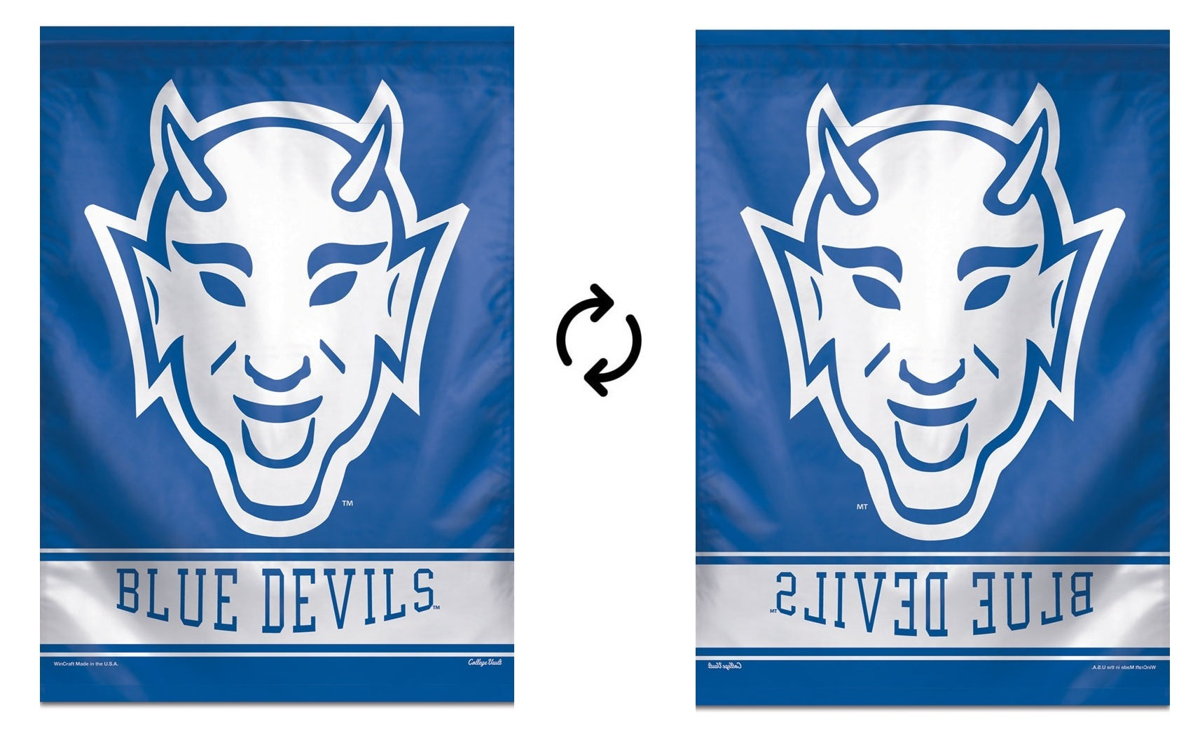 Duke Blue Devils Flag Throwback House Banner
