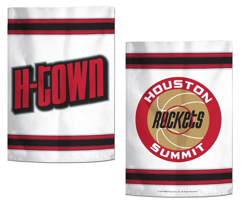 Houston Rockets NBA City Garden Flag 2 Sided