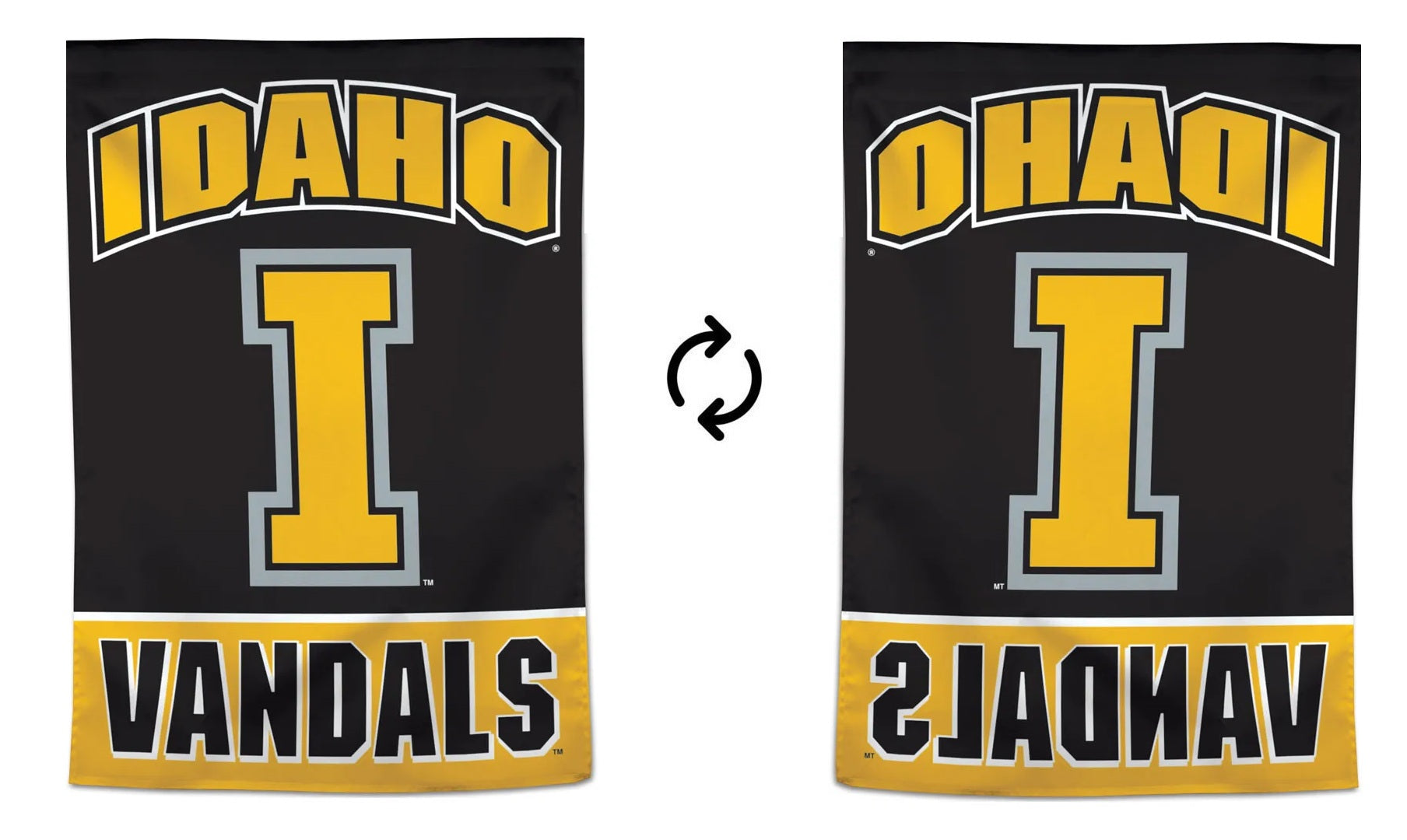 Idaho Vandals Banner Vertical House Flag