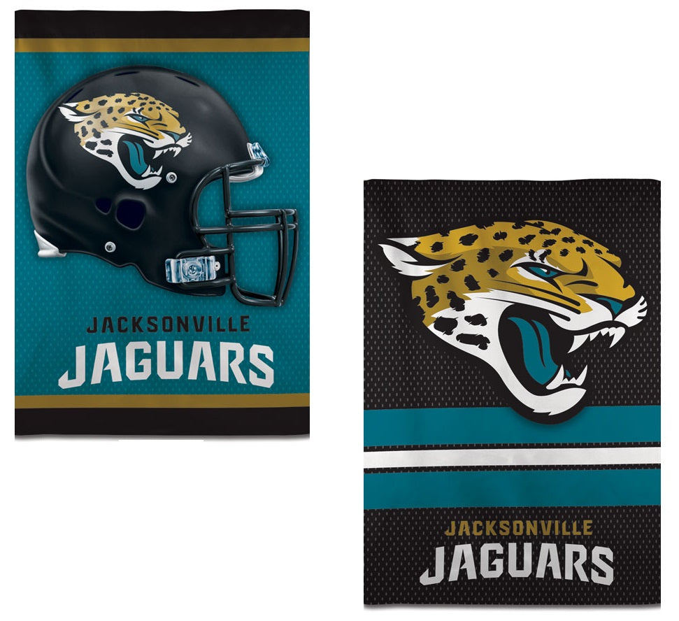 Jacksonville Jaguars Banner 2 Sided House Flag NFL