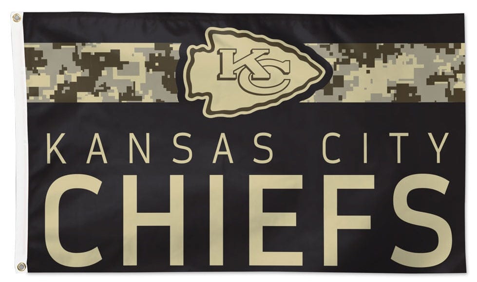 Kansas City Chiefs Flag 3x5 Digi Camouflage NFL Flag
