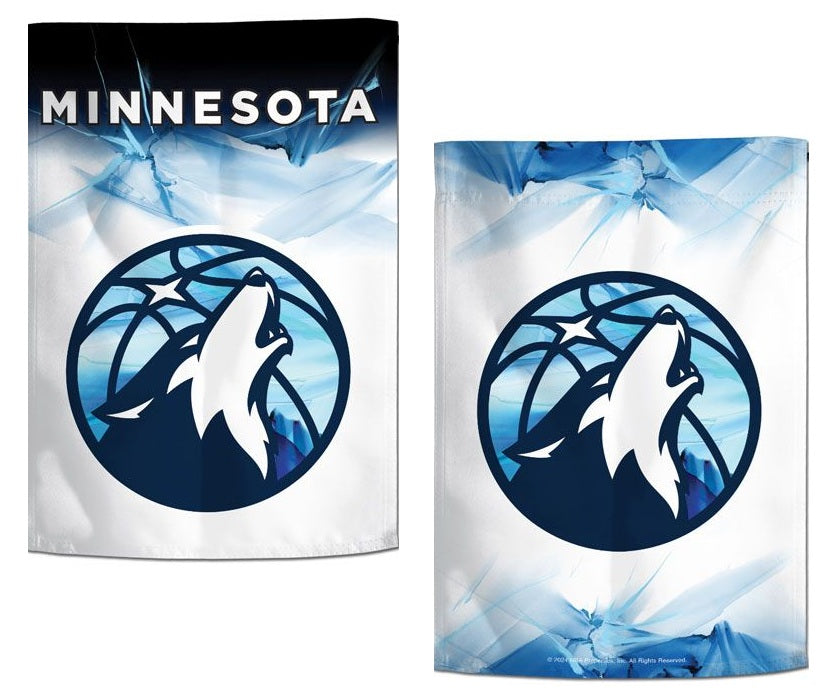 Minnesota Timberwolves City Edition Garden Flag 2 Sided