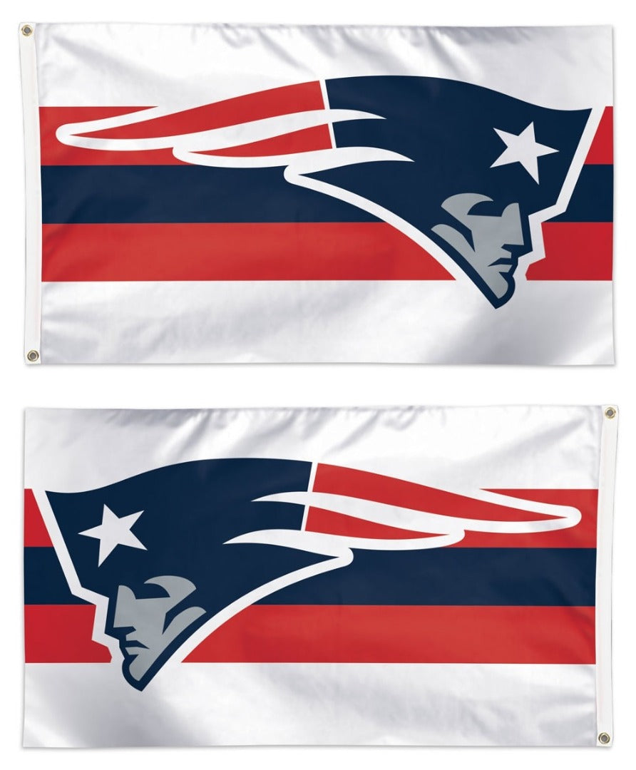 New England Patriots Flag 3x5 Away Stripe NFL