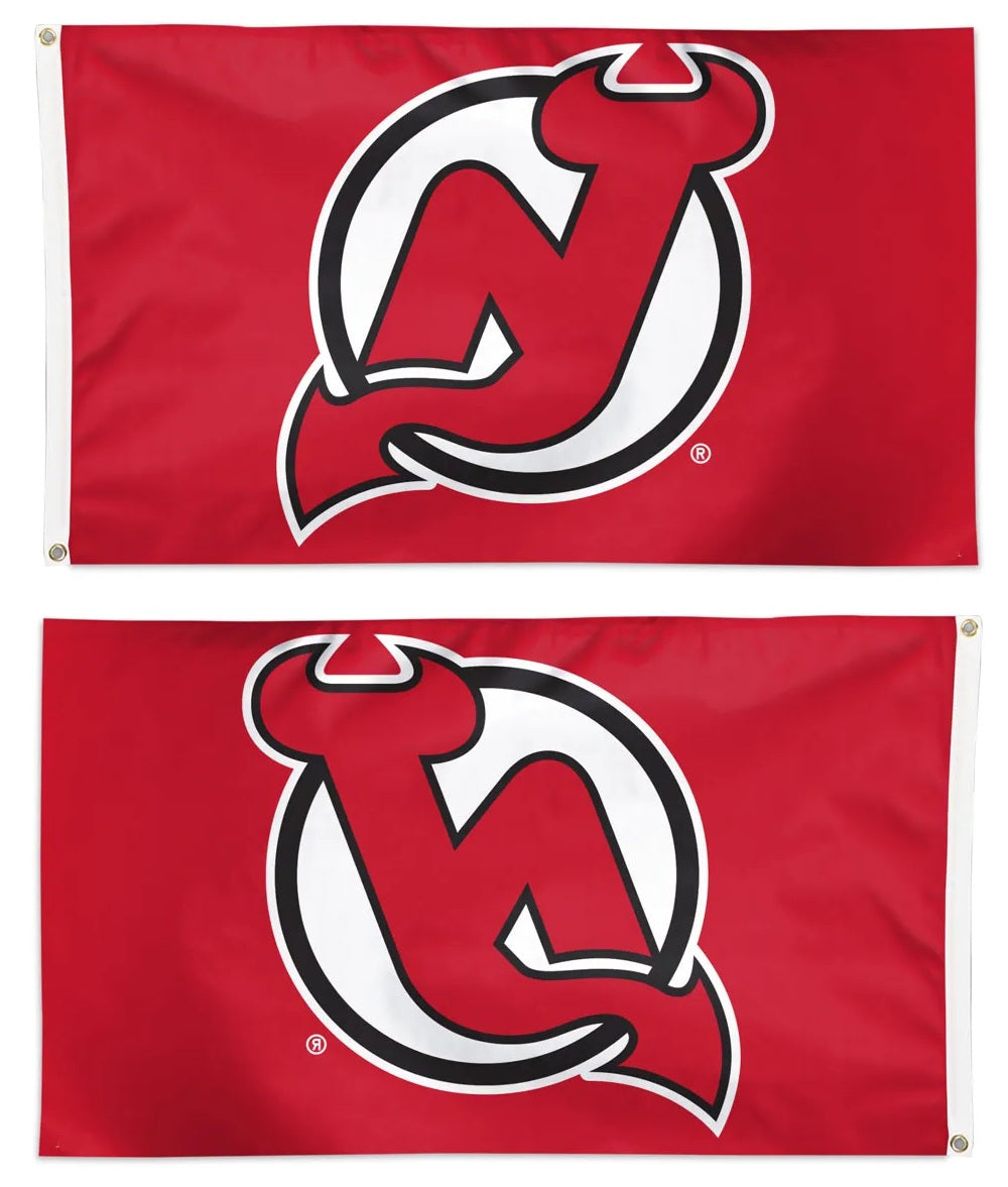 New Jersey Devils Red 3x5 NHL Flag - Free Shipping