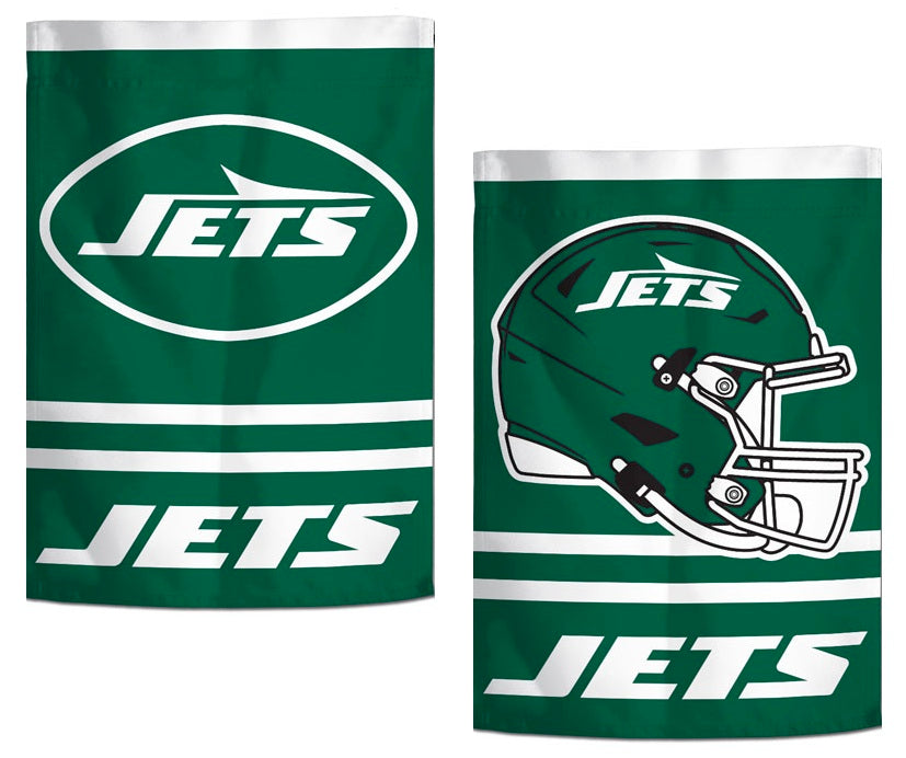 New York Jets Garden Flag 2 Sided NFL Flag