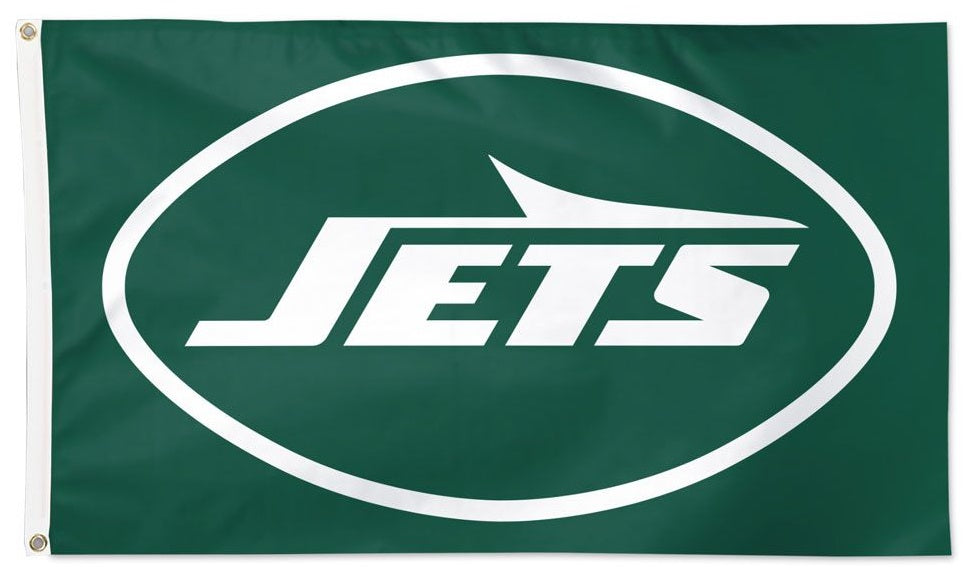 New York Jets Green Flag New Logo 3x5 NFL