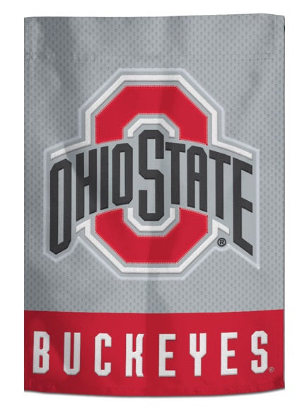 Ohio State Garden Flag Embroidered 2 Sided