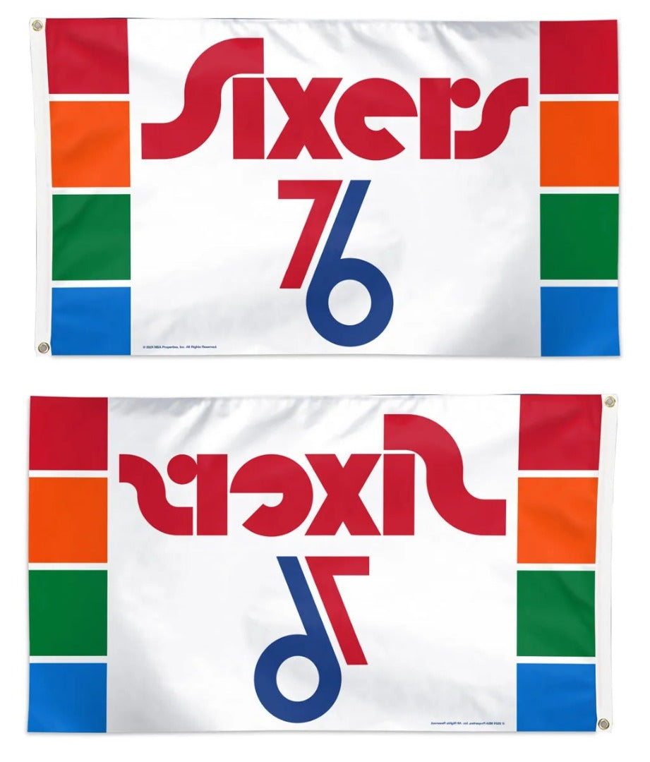 Philadelphia 76ers City Flag in size 3x5 Feet | Free Shipping