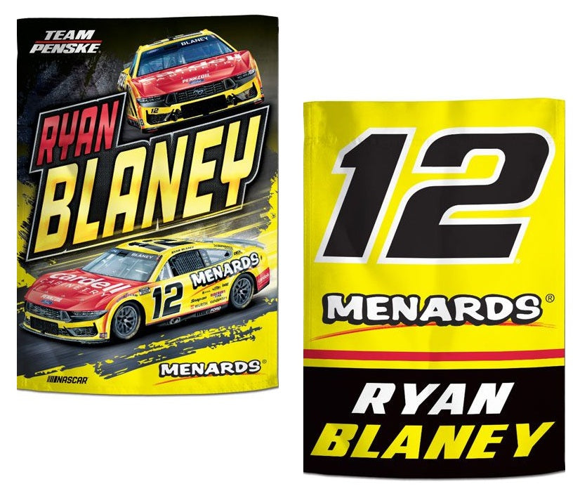 Ryan Blaney 2-sided NASCAR Garden Flag 2025