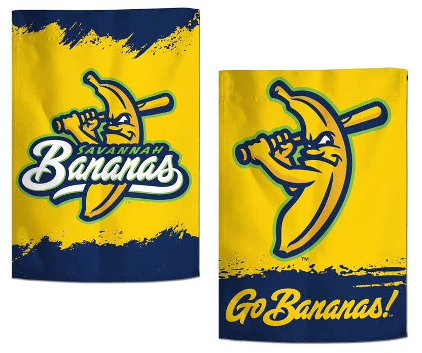 Savannah Bananas Garden Flag 2 Sided Logo