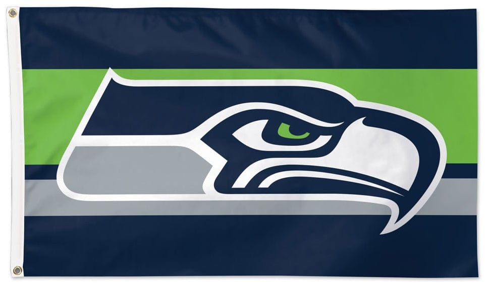 Seattle Seahawks Flag 3x5 Home Stripe NFL