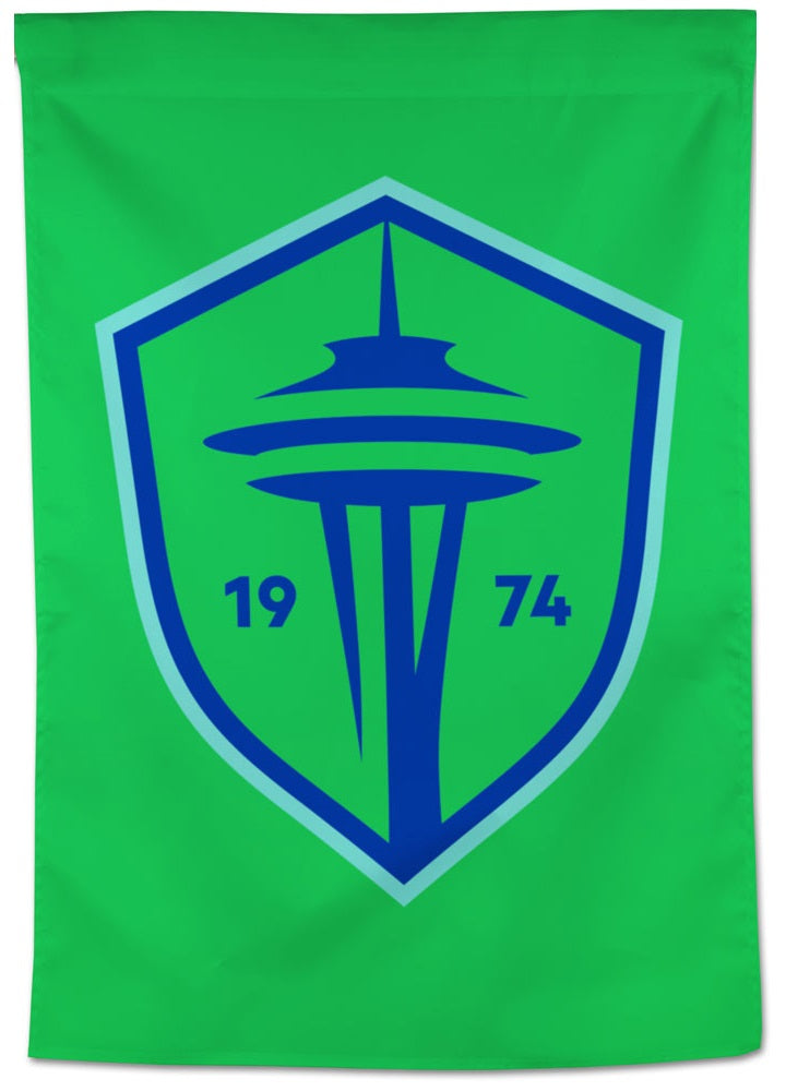 Seattle Sounders Banner 2 Sided MLS Flag