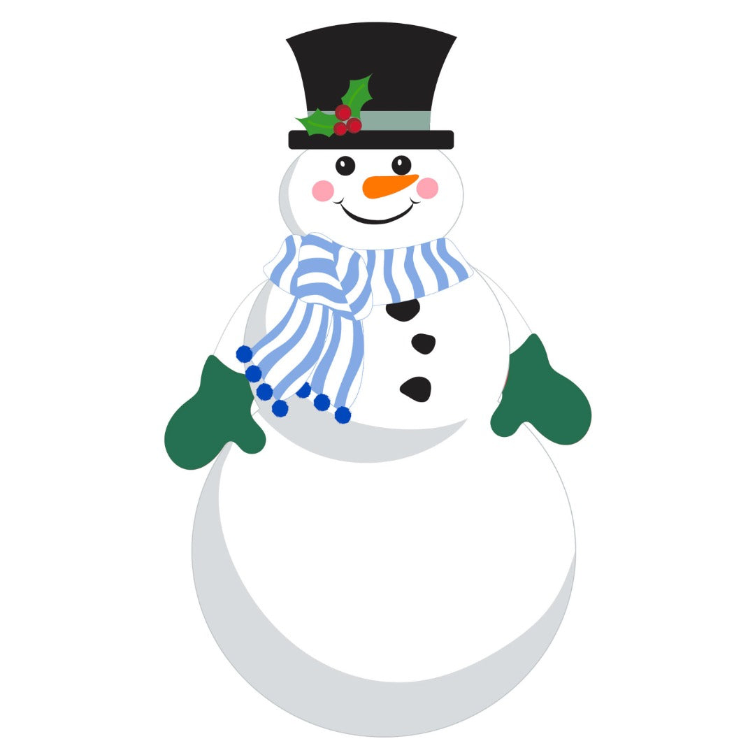 Snowman Full Body Windsock 34 Inches Long