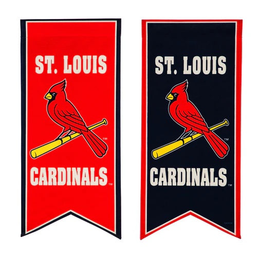 St. Louis Cardinals 2 Sided Long Garden Pennant MLB Flag