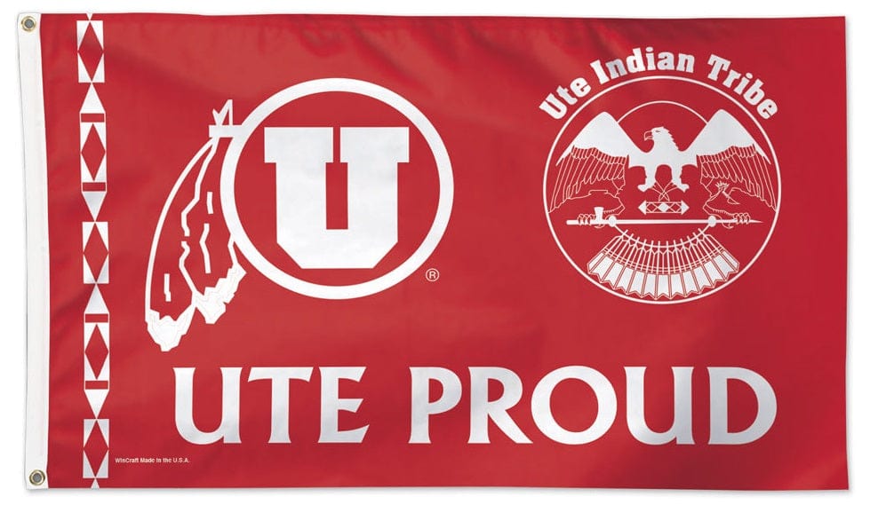 Utah Flag 3x5 UTE Proud Indian Tribe