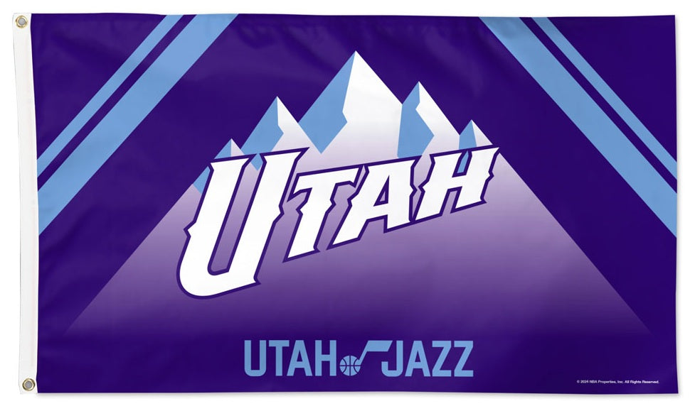 Utah Jazz City Edition Flag 3x5 NBA 2025