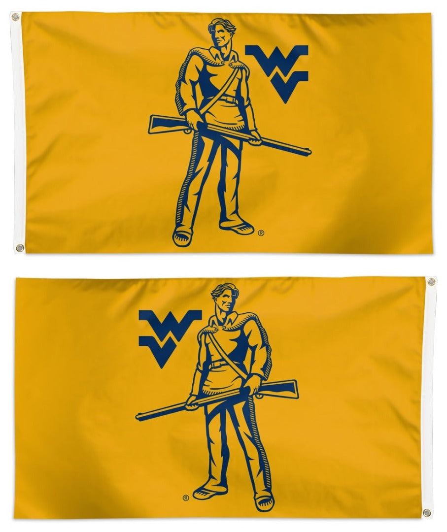 West Virginia Flag 3x5 Alternate Logo Yellow