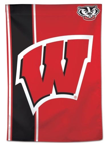 Wisconsin Badgers Striped Banner