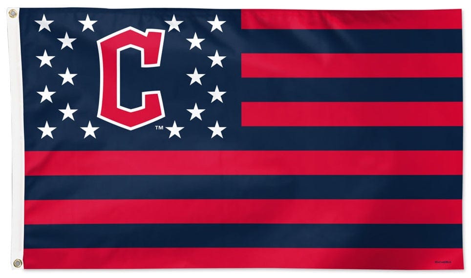 Cleveland Guardians Flag 3x5 Americana Stars Stripes MLB