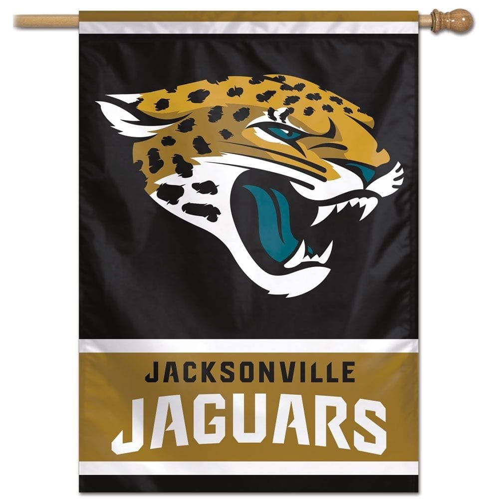 Jacksonville Jaguars Banner Vertical House Flag NFL