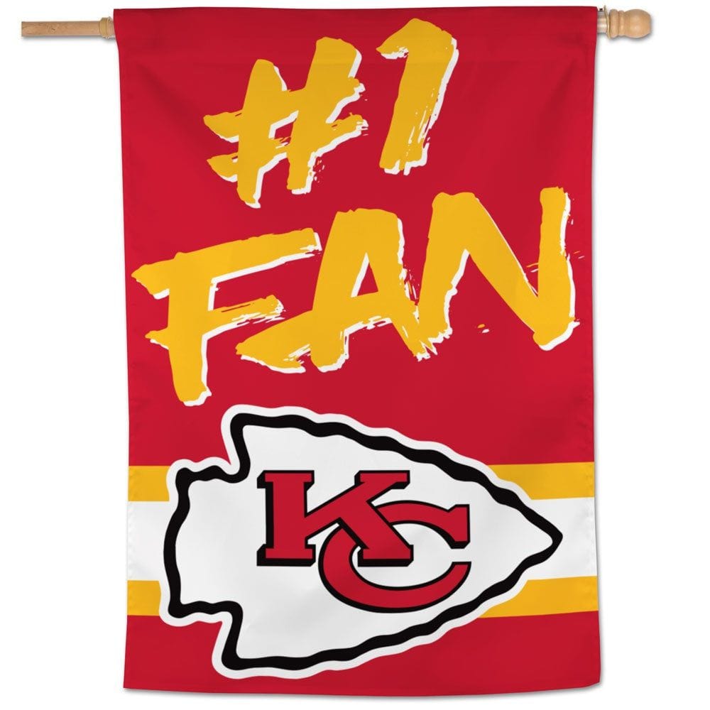 Kansas City Chiefs Flag #1 Fan Banner NFL