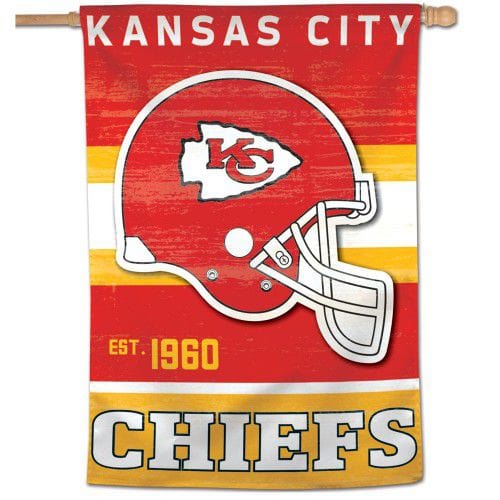 Kansas City Chiefs Flag Classic Logo Banner NFL